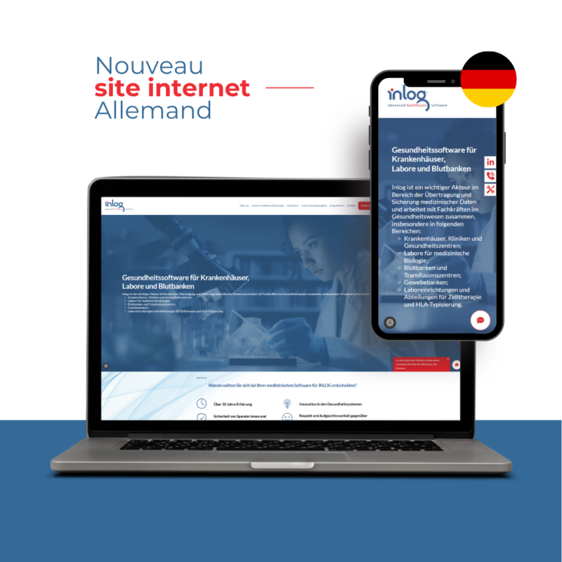 Le site web d’Inlog est désormais disponible en allemand ! - Inlog